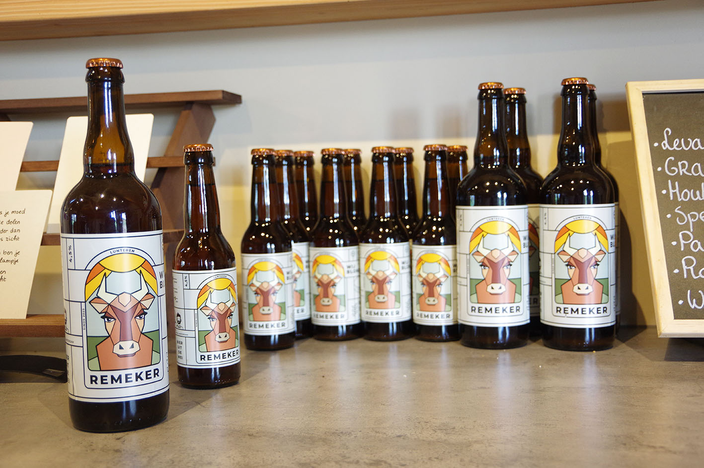 Remeker Weibier: nieuw eigen product van de Groote Voort — Lunteren.com