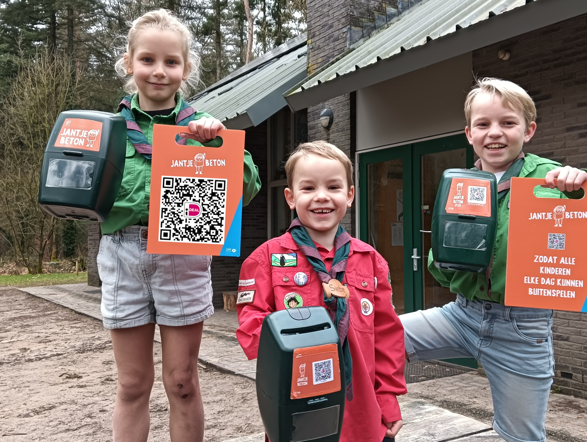 Lunterse scouts organiseren Jantje Beton-collecte — Lunteren.com